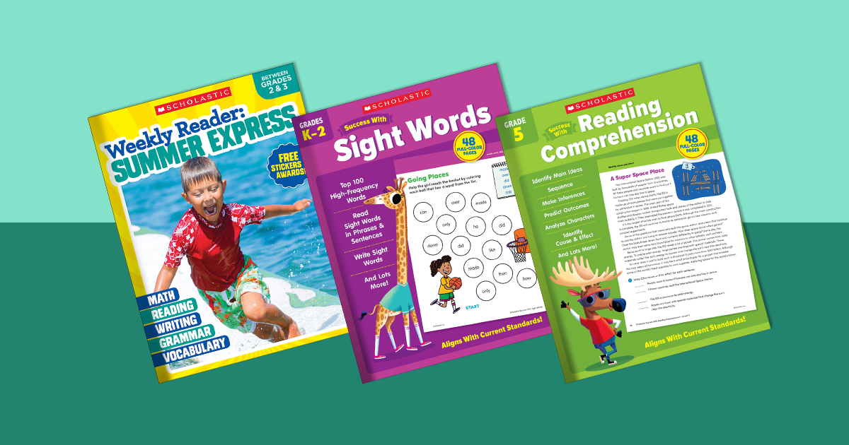 Weekly Summer Workbooks for Students That Accelerate Learning | Scholastic