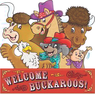 Welcome Buckaroos! | Printable Clip Art and Images