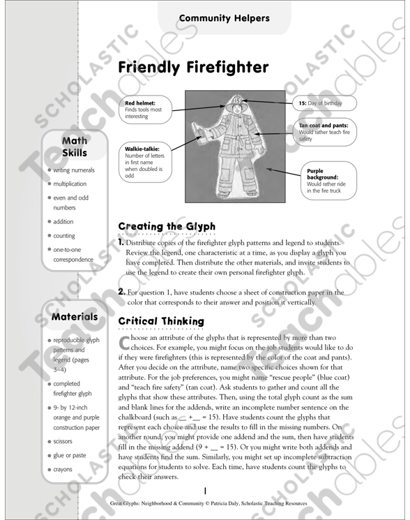 Community Helpers Firefighter