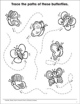 tracing butterfly