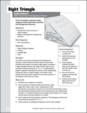printable right triangle template