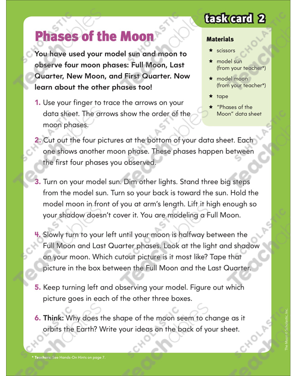 Moon Phases Acrostic Poems | Sitedoct.org