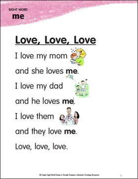 Poems For Kids About Love