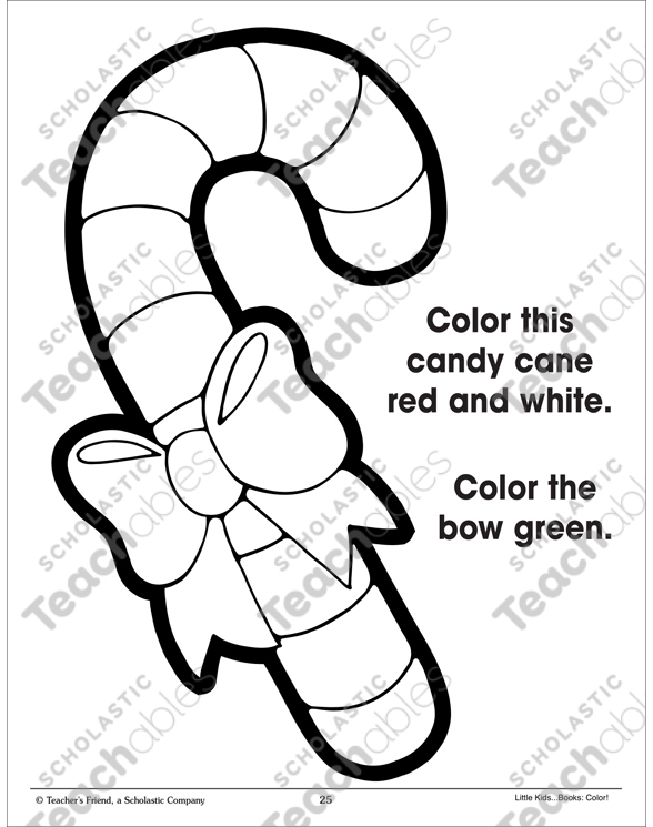 candy cane symbolism poem coloring pages