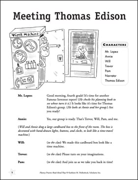 thomas edison guided reading