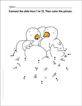 Connect The Dots Bird From 1 To 30 Dot Worksheets