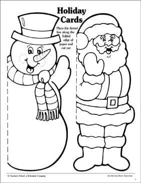 scholastic printables christmas coloring pages