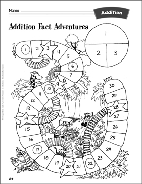 Printable Addition Fact Practice