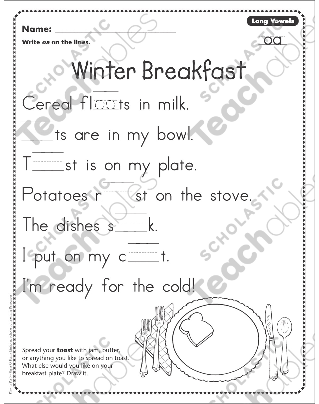 Phonics Poems For Grades K 2 Pdf | Sitedoct.org