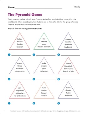 pyramid homework