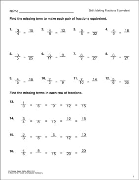 equivalent additions