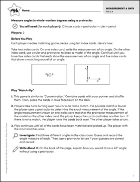 printable 45 degree angle