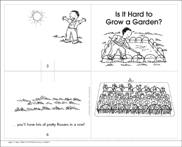 grow a garden printable coloring pages