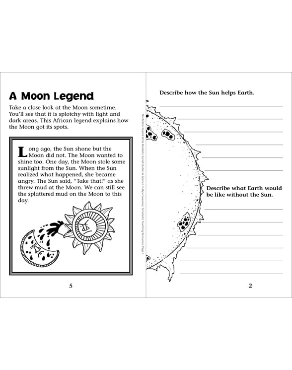 My Book About the Sun and Moon | Printable Mini-Books