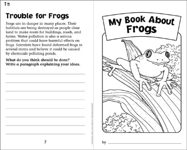Frog And Toad Activity Sheets