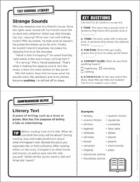 Citing Text Evidence Worksheets