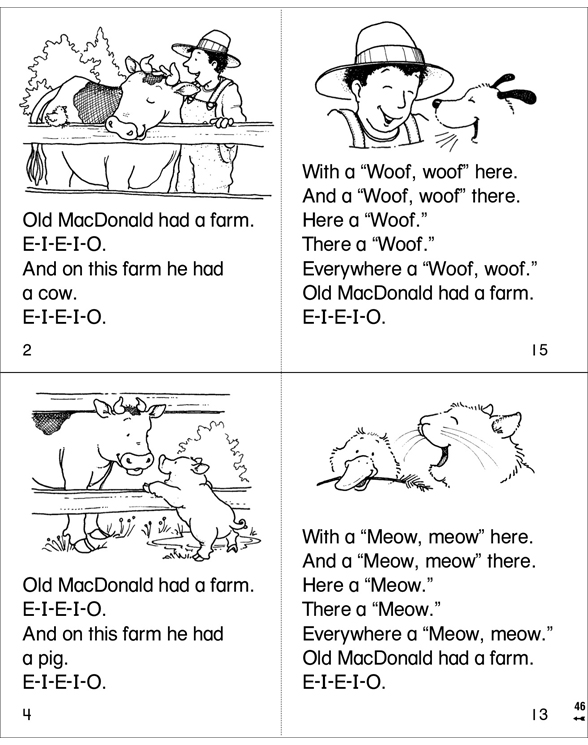 Old MacDonald | Printable Mini-Books
