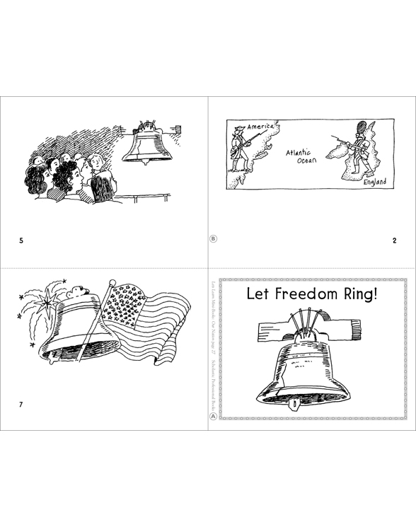 Let Freedom Ring! | Printable Mini-Books