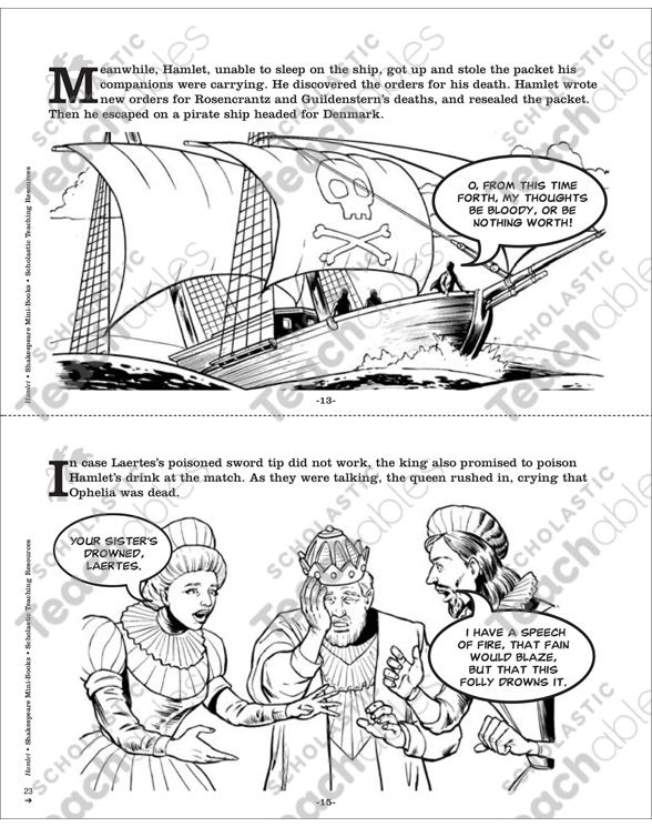 coloring pages from hamlet the book