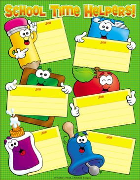 school helpers coloring pages