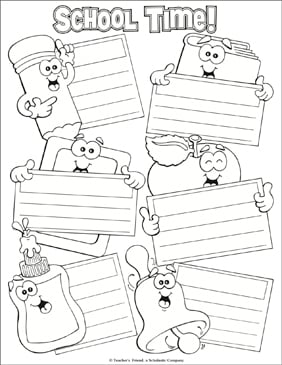 tk rules coloring pages