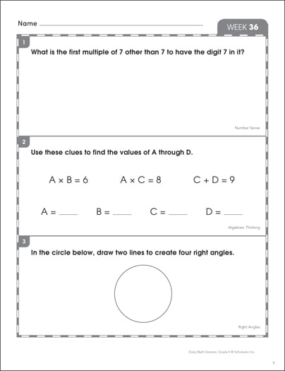 everyday maths worksheets