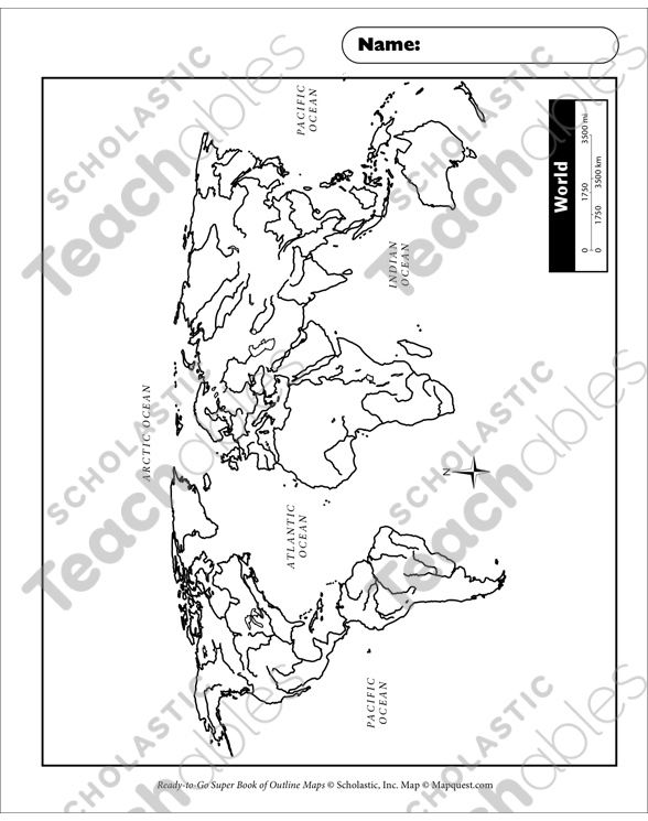 Printable World Map With Physical Features Pdf - Infoupdate.org