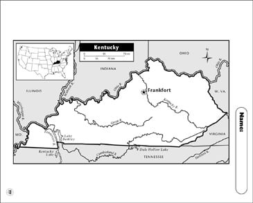 Printable Map Of Kentucky Kentucky Road Map