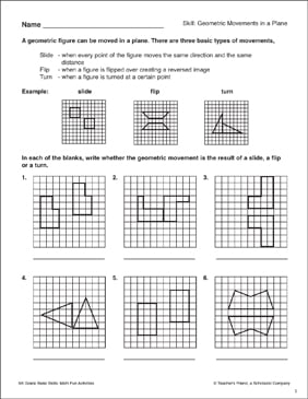 Identify Plane Figures Worksheet