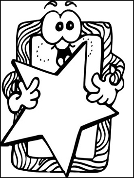 yellow ribbon coloring pages