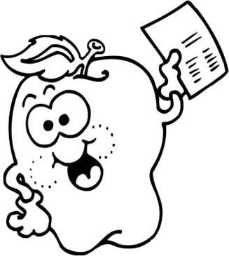 coloring pages of announcer