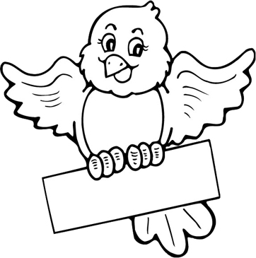 coloring pages of announcer