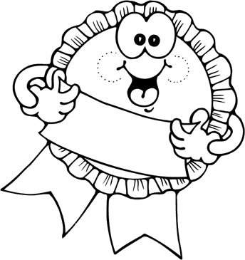 coloring pages of announcer