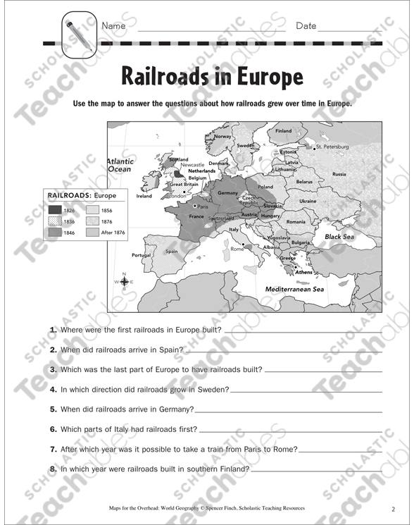 Political Map Of Europe Answer Key - Infoupdate.org