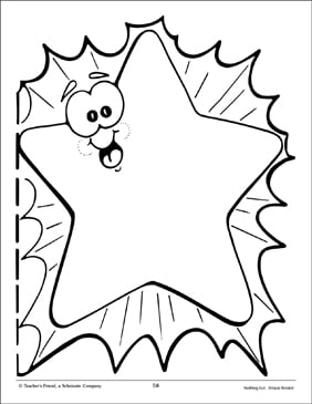 star student coloring pages