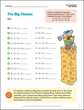 Multiplication With Parentheses Worksheets Best Kids Worksheets