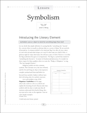 Examples Of Symbolism In Poetry