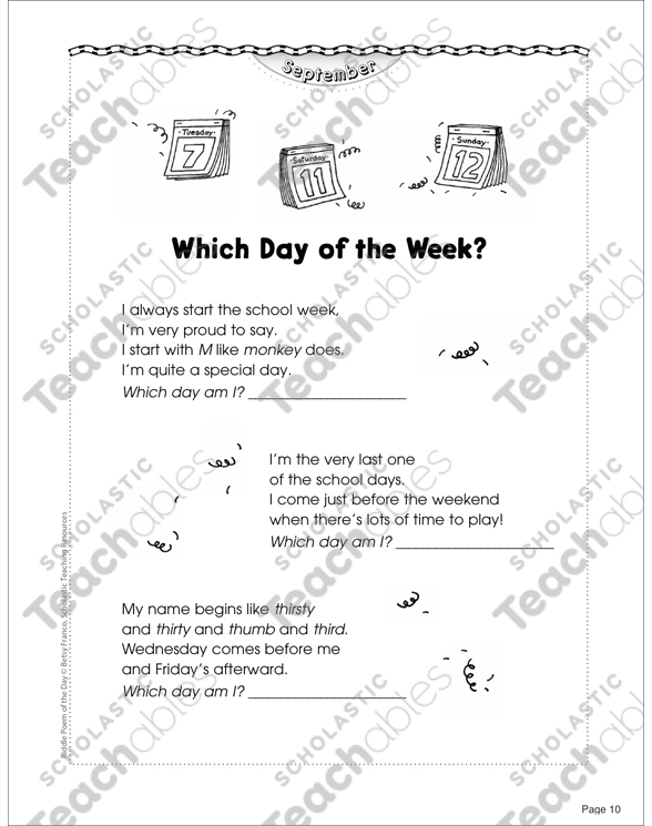 September PreK-K Printable Packet | Printable Monthly Packs