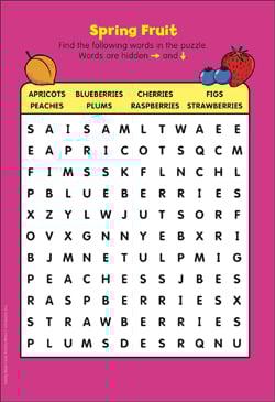Fruit Of The Spirit Word Search Printable FREE Fruit Of The Spirit