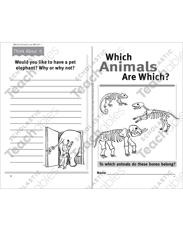 Which Animals Are Which?: Science Journal | Printable Mini-Books