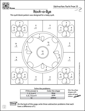 subtraction questions