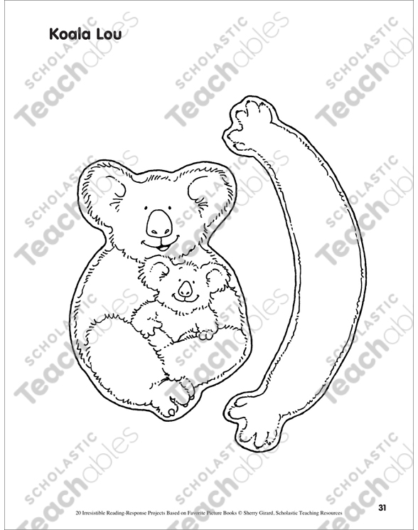 mem fox coloring pages