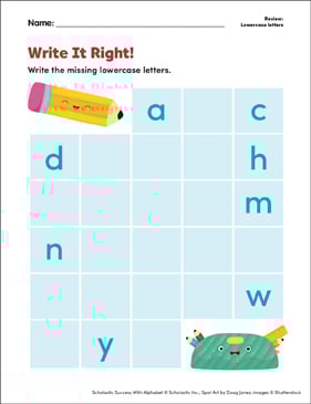 lowercase letter not working