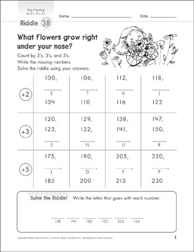 Solve Riddle Worksheet 02 Math For Kids Mocomi