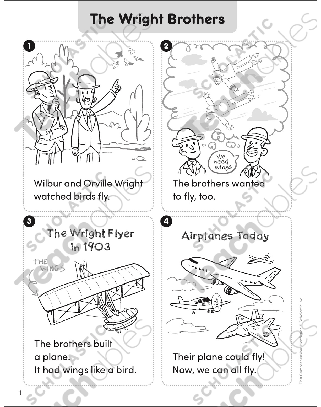 Wright Brothers Worksheets Wright Brothers Interview Worksheet