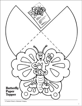 butterfly coloring pages speech therapy