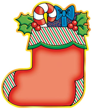 Holiday Stocking Clip Art