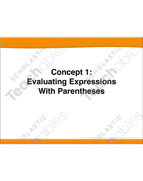 parentheses ppt