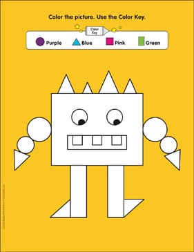 Follow Directions Clip Art Monsters