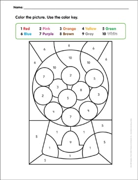 Gumball Math Coloring